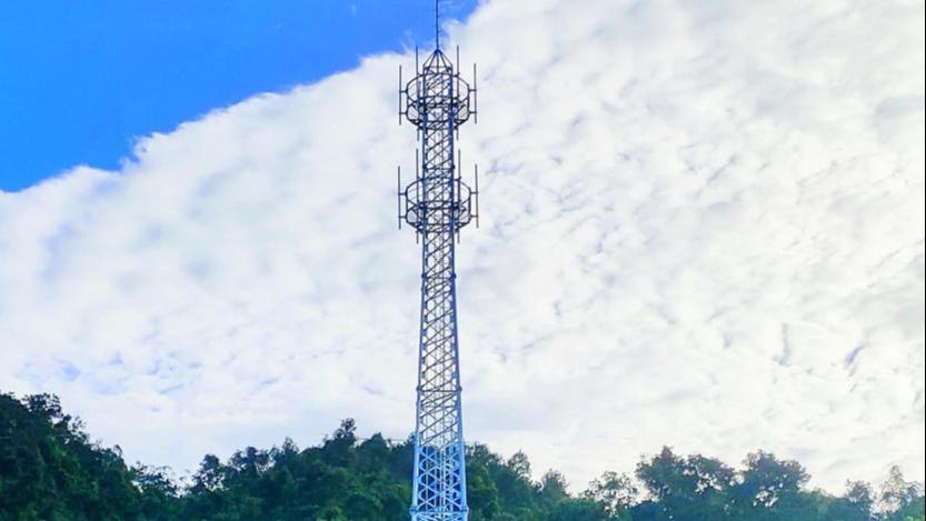 Construction of all communication towers along China-Laos railway ...