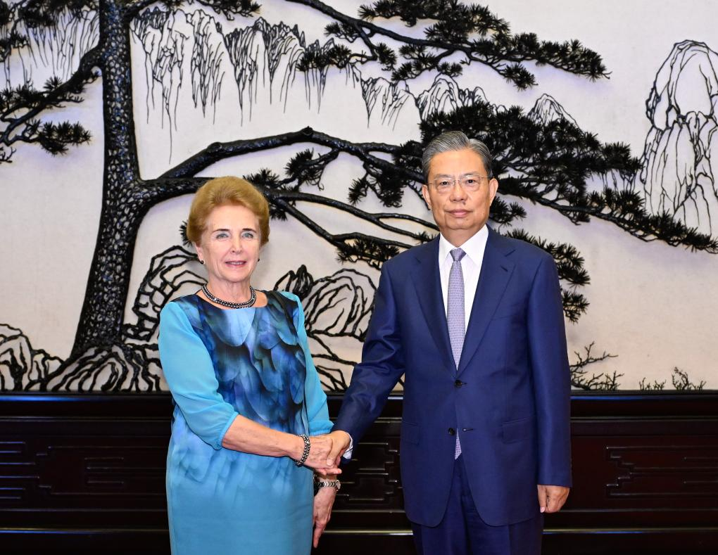 China's top legislator calls for strengthened cooperation with ...