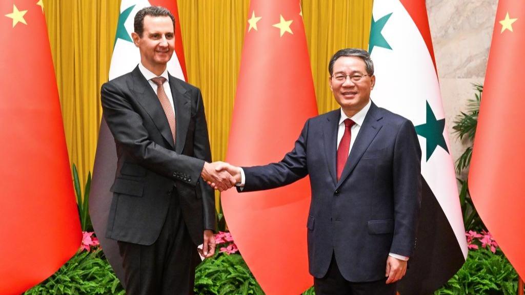 Chinese premier meets Syrian president in Beijing_英语频道_央视网(cctv.com)
