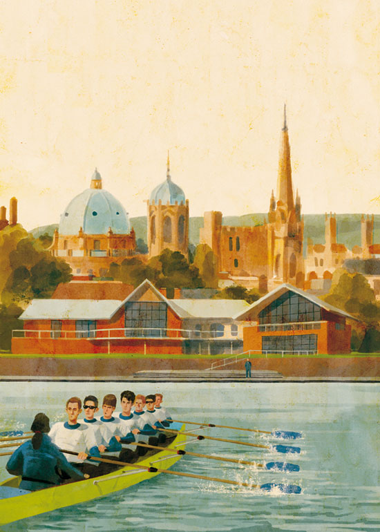 旅居杭州的意大利插画师Thomas Campi_央博_央视网(cctv.com)