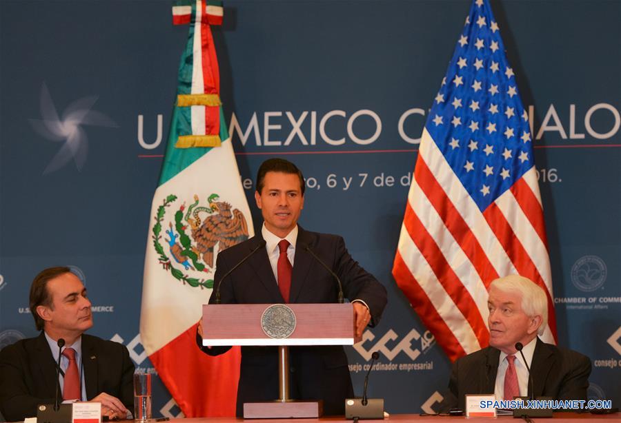 Presidencia de México pronuncia discurso durante "U.S.-Mexico CEO ...
