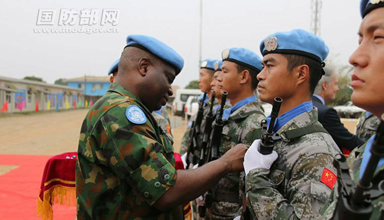 Chinese peacekeepers to Liberia win UN peace medals - CCTV News - CCTV ...