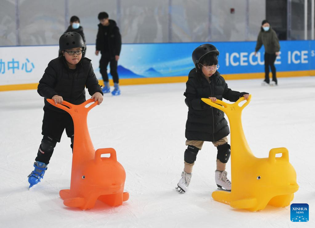 Activities held at Ice Cube to mark one-year anniversary of Beijing ...