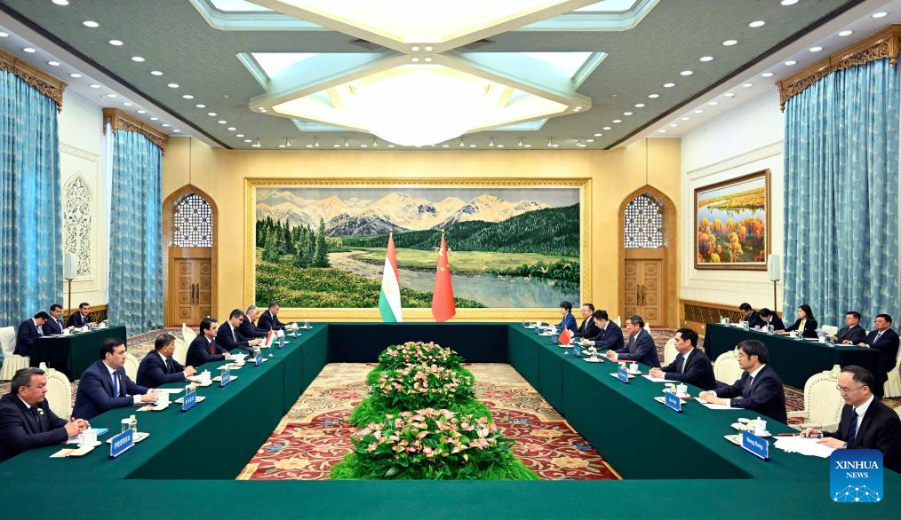 Chinese VP meets Tajik National Assembly chairman_英语频道_央视网(cctv.com)